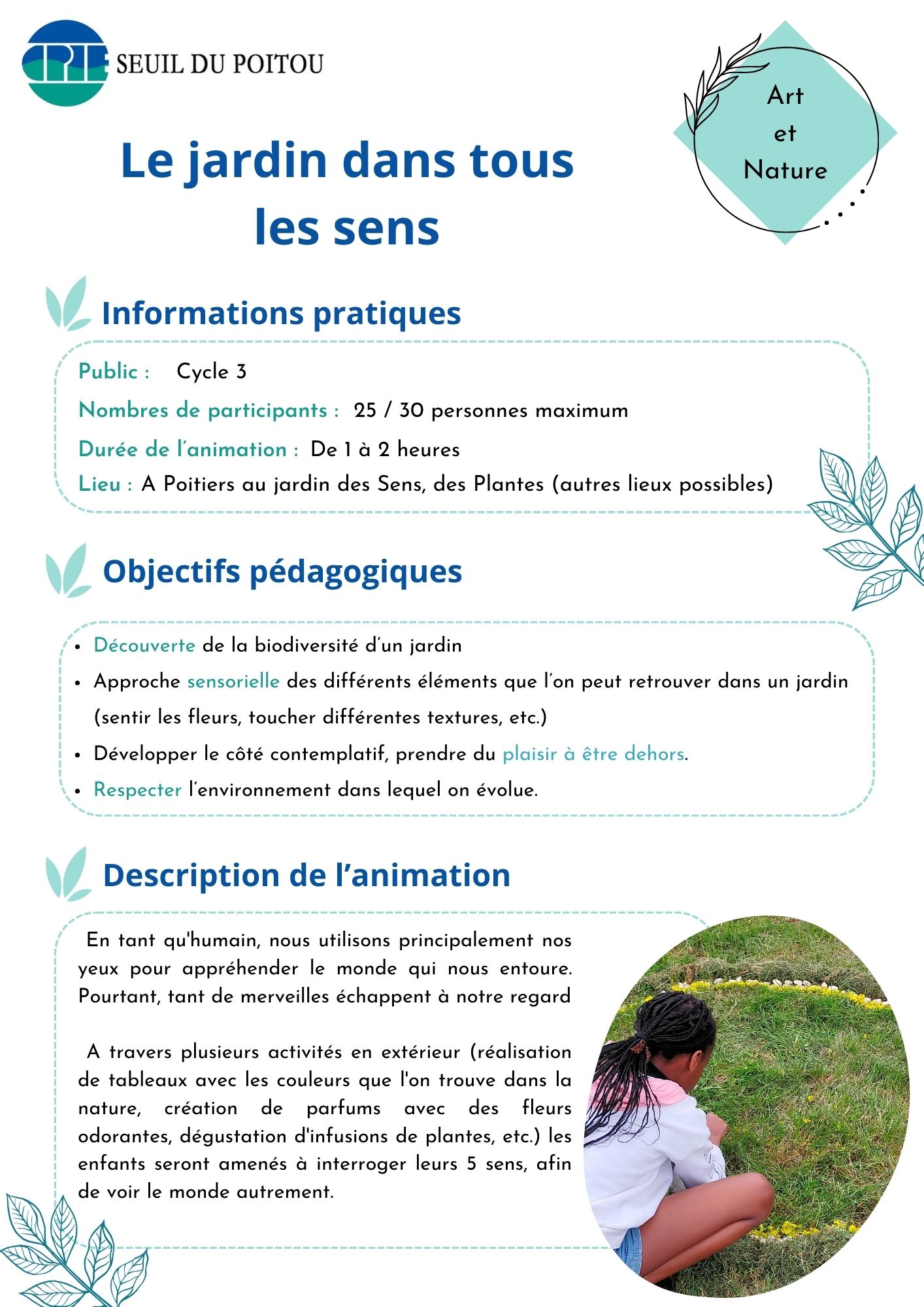 Les animations – CPIE Seuil du poitou